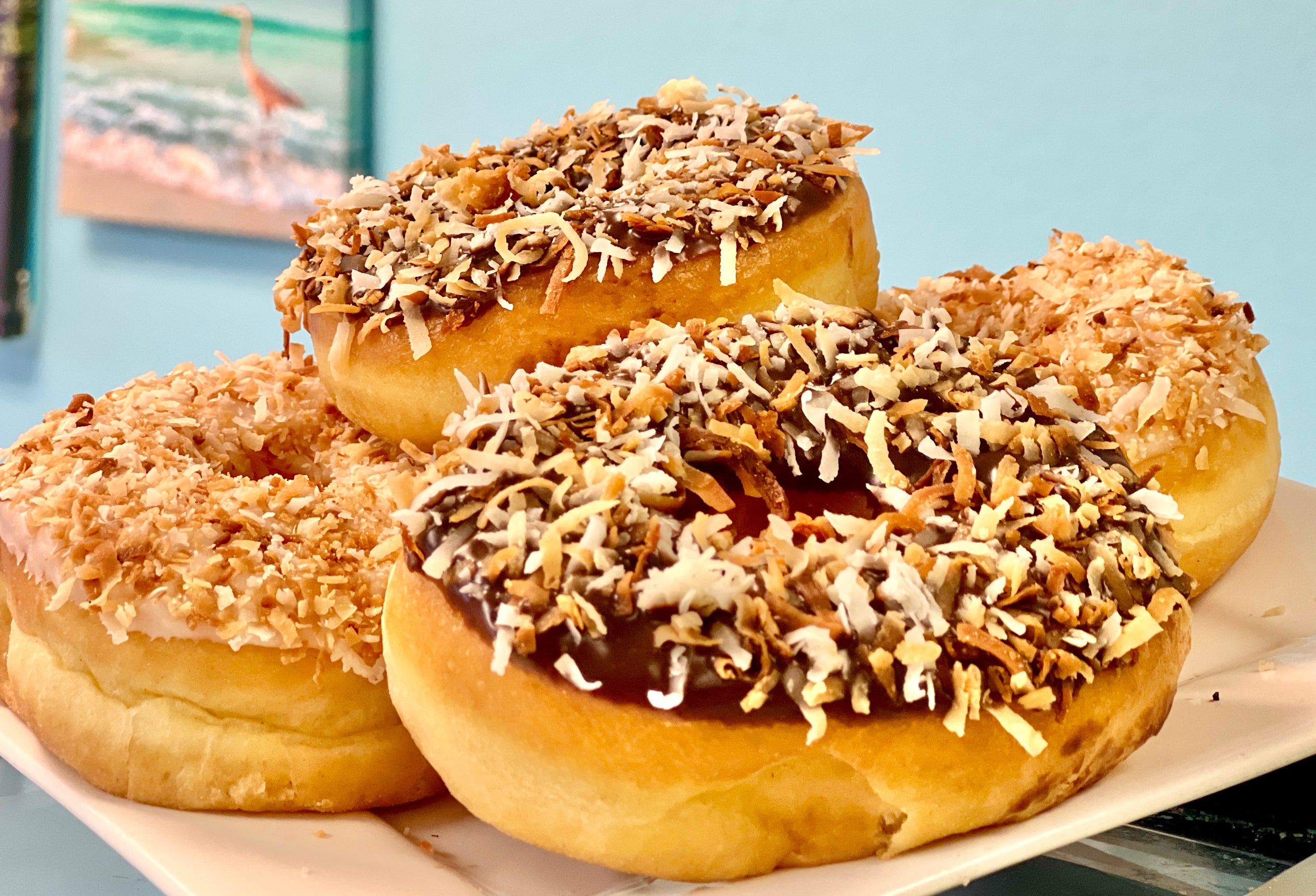 Coconut Donut | Okaloosa Donuts - Artisan donuts and pastry, made with ...