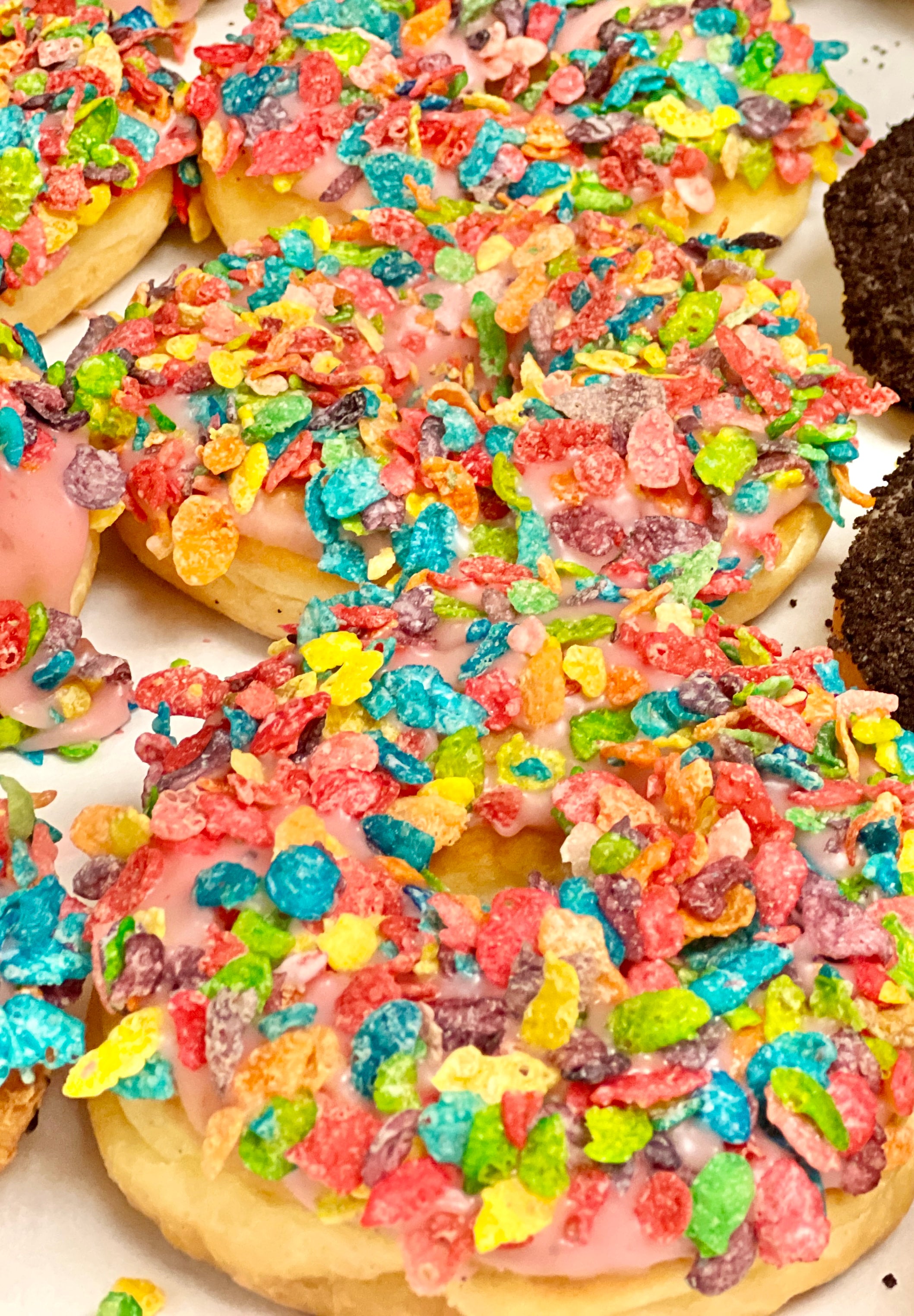 Fruity Pebbles Donut | Okaloosa Yummies (Donuts) - Gourmet Donuts ...