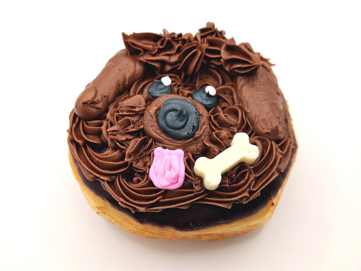 Dog Face Donut | Okaloosa Donuts - Artisan donuts and pastry, made with ...